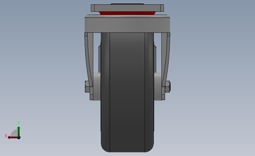 Z02-01B-080-344B欧式工业轮[Z02-01B-200-344B]脚轮_SOLIDWORKS 2018_模型图纸下载 – 懒石网