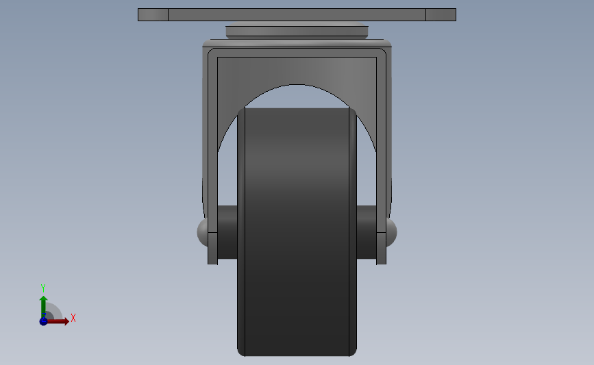 Z07-01-040-375B轻型轮[Z07-01-025-375B]脚轮_SOLIDWORKS 2018_模型图纸下载 – 懒石网