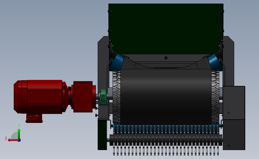 散货装船机固定皮带机设计(sw12+cad+说明书)_SOLIDWORKS 2012_模型图纸下载 – 懒石网