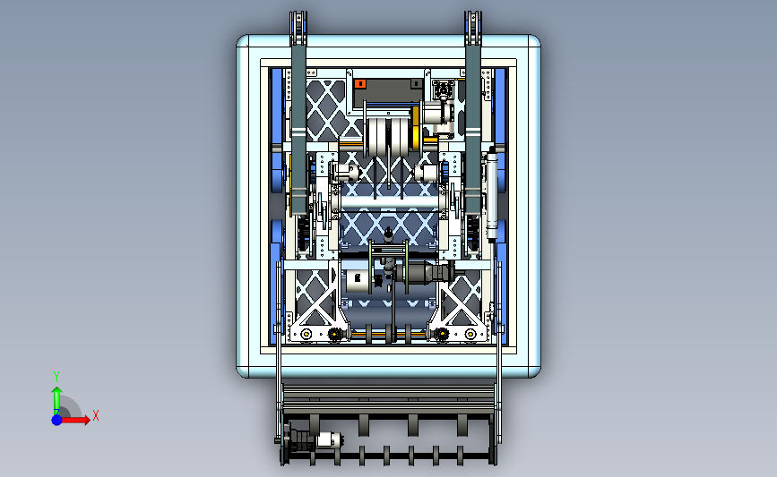 FRC 461 2022 Robot比赛机器人车_STEP_模型图纸下载 – 懒石网