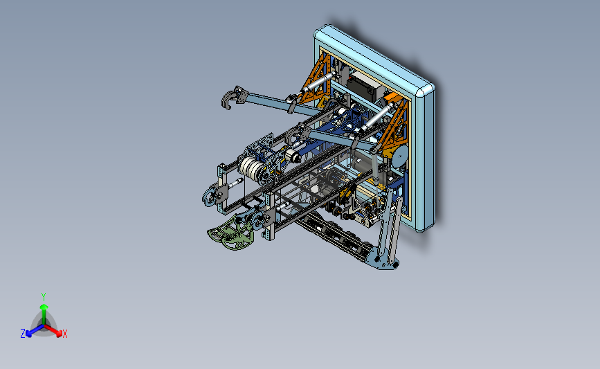 FRC 461 2022 Robot比赛机器人车_STEP_模型图纸下载 – 懒石网