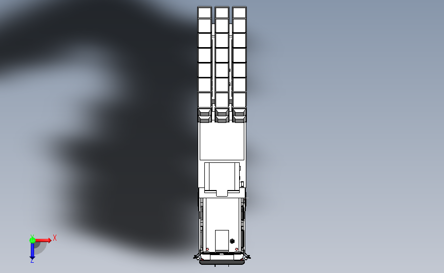 WS-2D火箭炮_SOLIDWORKS 2012_模型图纸下载 – 懒石网