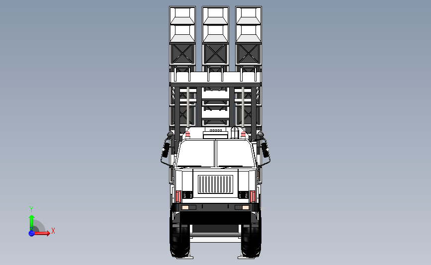 WS-2D火箭炮_SOLIDWORKS 2012_模型图纸下载 – 懒石网