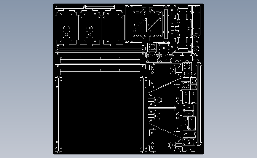 Kingreal CNC punching machine with dual servo motor drive p_AutoCAD_模型 ...