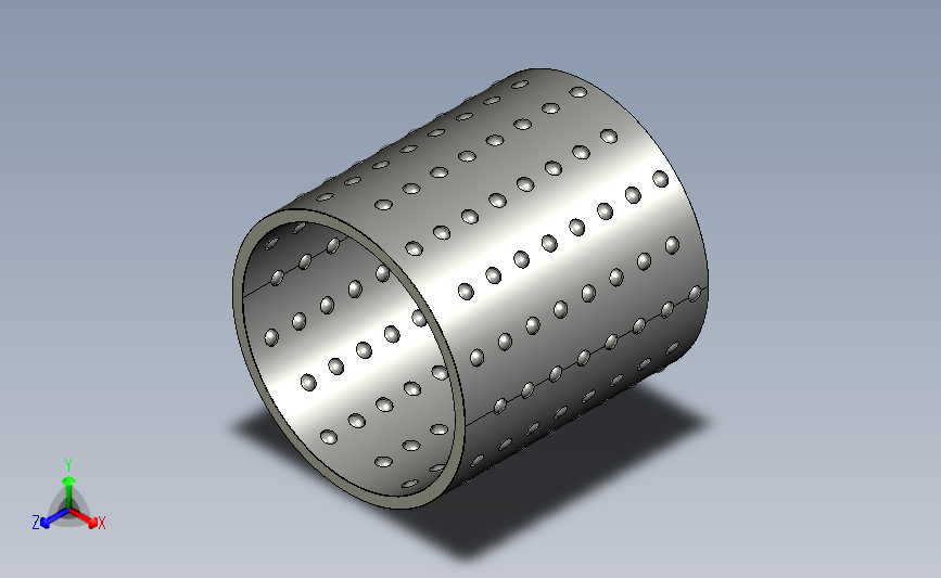 brc-d20-l35滚珠衬套-珠径2.0.stp_STEP_模型图纸下载 – 懒石网