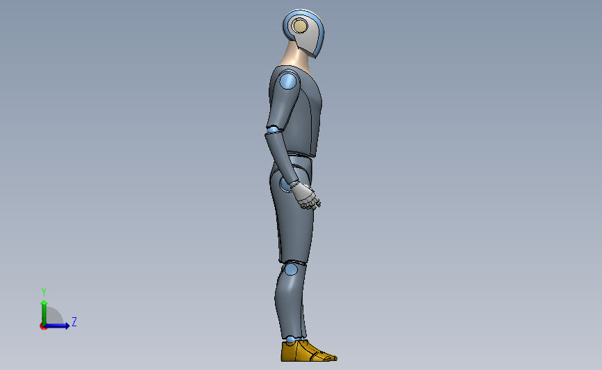 人模型 Solidworks 2016 模型图纸下载 懒石网