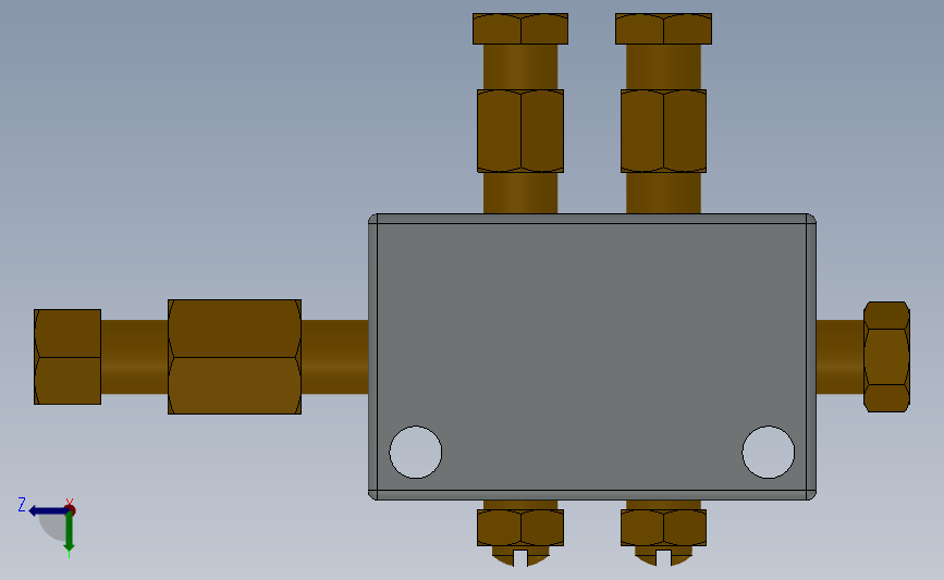 CB型母防震动分配器[CB-2 6 6]_SOLIDWORKS 2018_模型图纸下载 – 懒石网