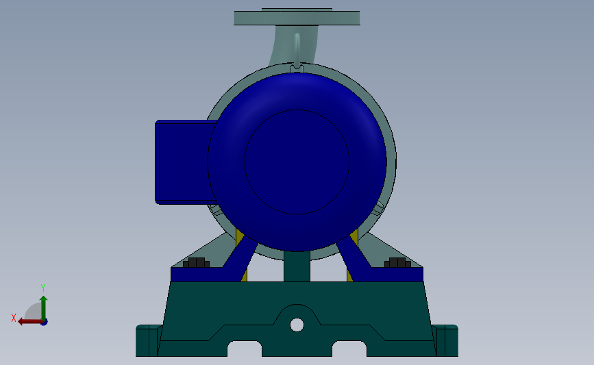 WRY系列 热油泵-1[WRY50-50-170]_SOLIDWORKS 2018_模型图纸下载 – 懒石网