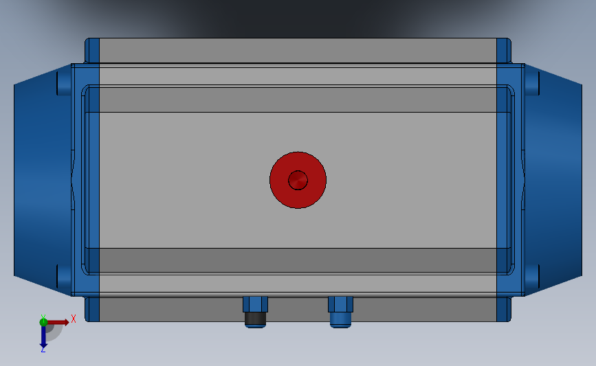 RV D671F对夹式气动蝶阀[RV V671H-10PG]_SOLIDWORKS 2018_模型图纸下载 – 懒石网