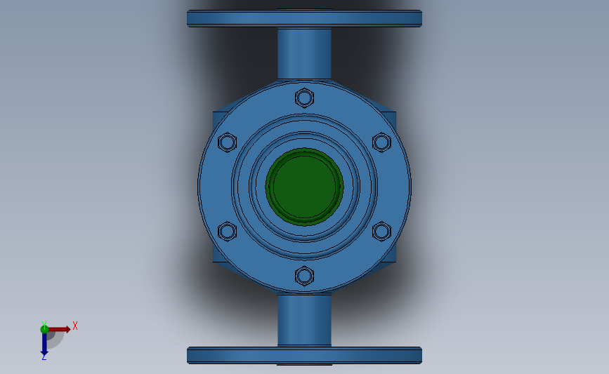Y42X减压阀[Y42X减压阀]通径20_SOLIDWORKS 2018_模型图纸下载 – 懒石网