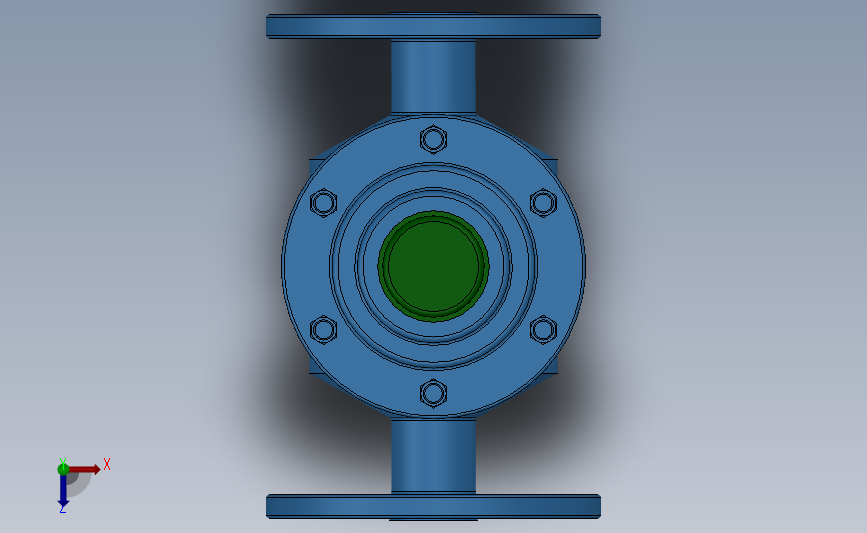 Y42X减压阀[Y42X减压阀]通径25_SOLIDWORKS 2018_模型图纸下载 – 懒石网