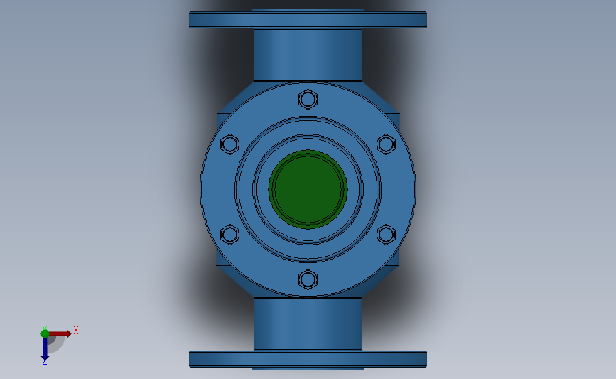 Y42X减压阀[Y42X减压阀]通径65_SOLIDWORKS 2018_模型图纸下载 – 懒石网