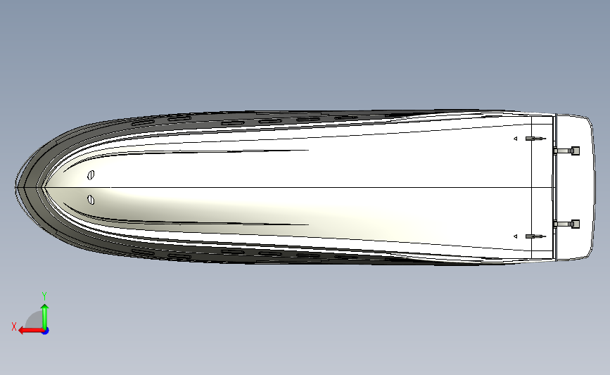 yacht20超级豪华游艇快船STEP 3dm_STEP_模型图纸下载 – 懒石网