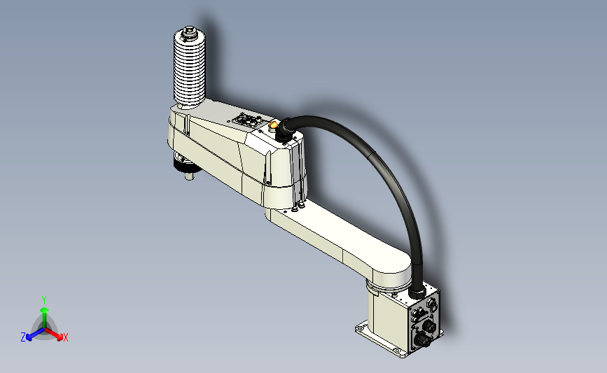 SCARA 机器人LS10-B802C_STEP_模型图纸下载 – 懒石网