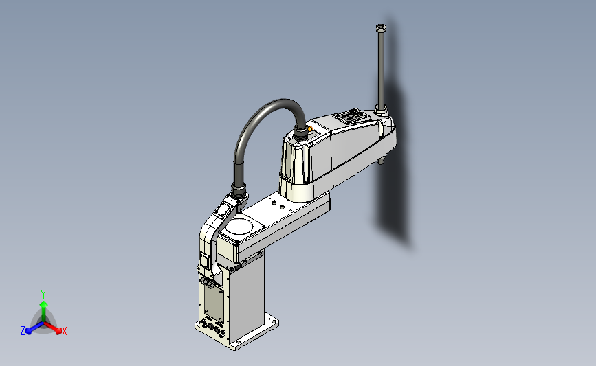 SCARA 机器人LS20-B804S_STEP_模型图纸下载 – 懒石网
