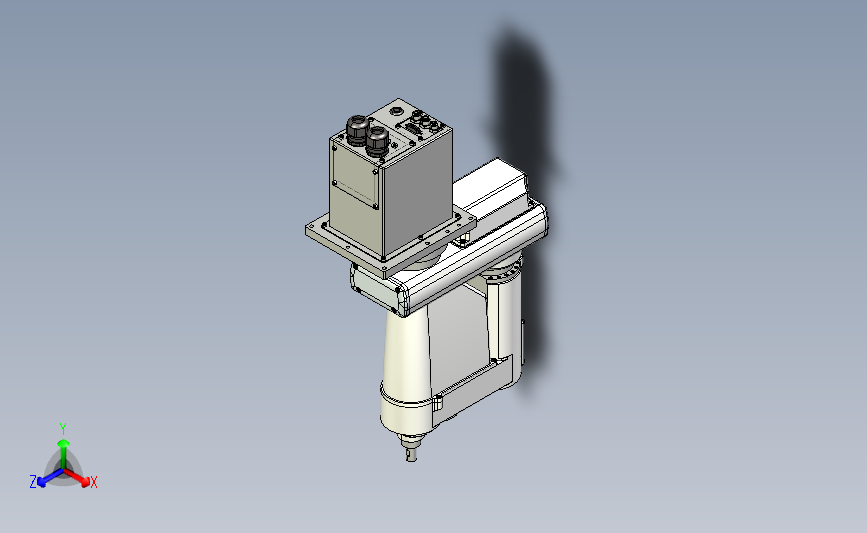 SCARA 机器人RS3-351S_STEP_模型图纸下载 – 懒石网