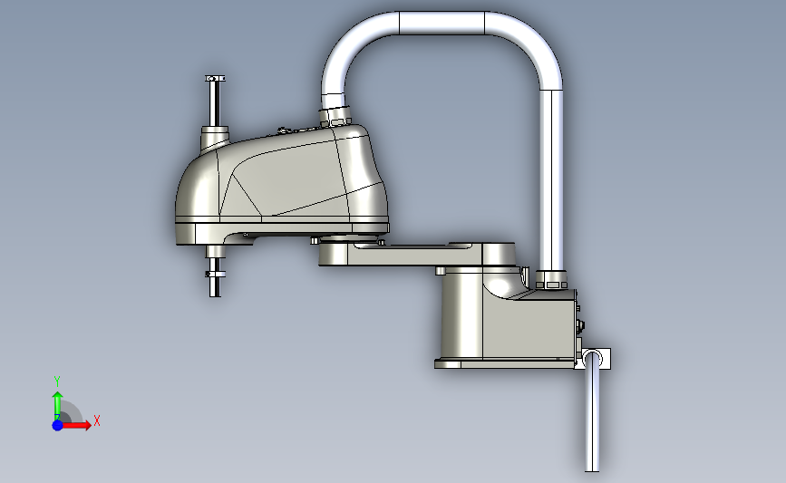 GR4215 SCARA四轴机器人_STEP_模型图纸下载 – 懒石网