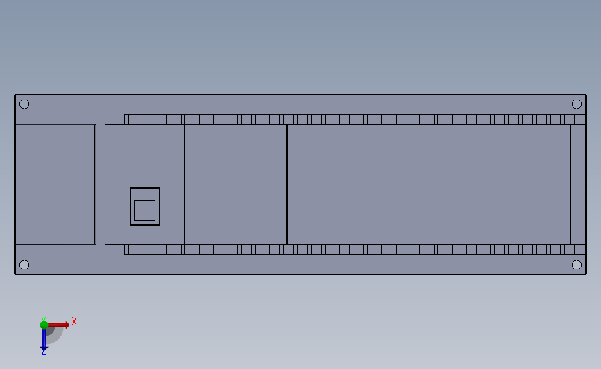 可编程逻辑控制器 Solidworks 2017 模型图纸下载 懒石网
