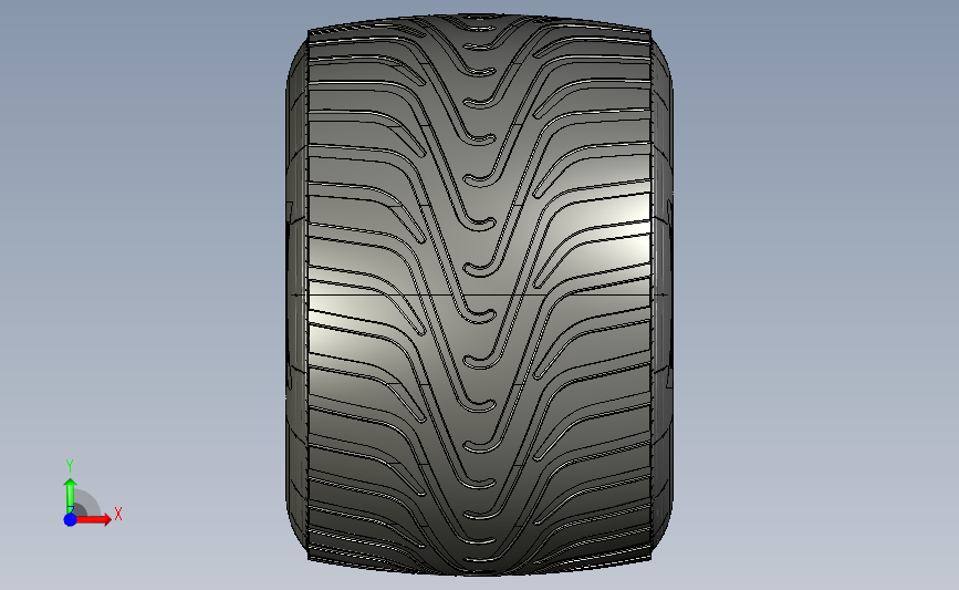F1轮胎精确模型_IGES_模型图纸下载 – 懒石网