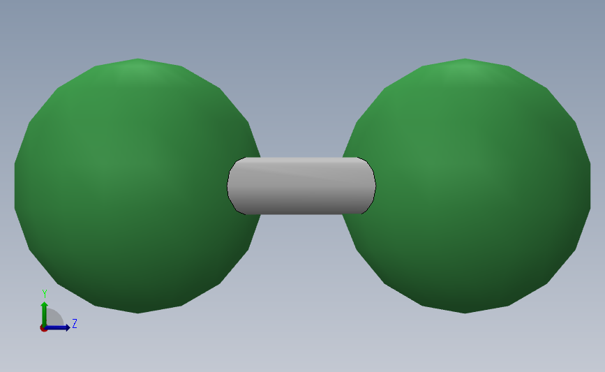 N2分子_SOLIDWORKS 2022_模型图纸下载 – 懒石网