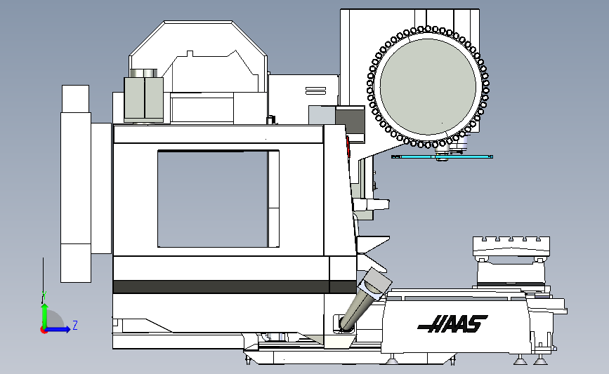 镗床_STEP_模型图纸下载 – 懒石网