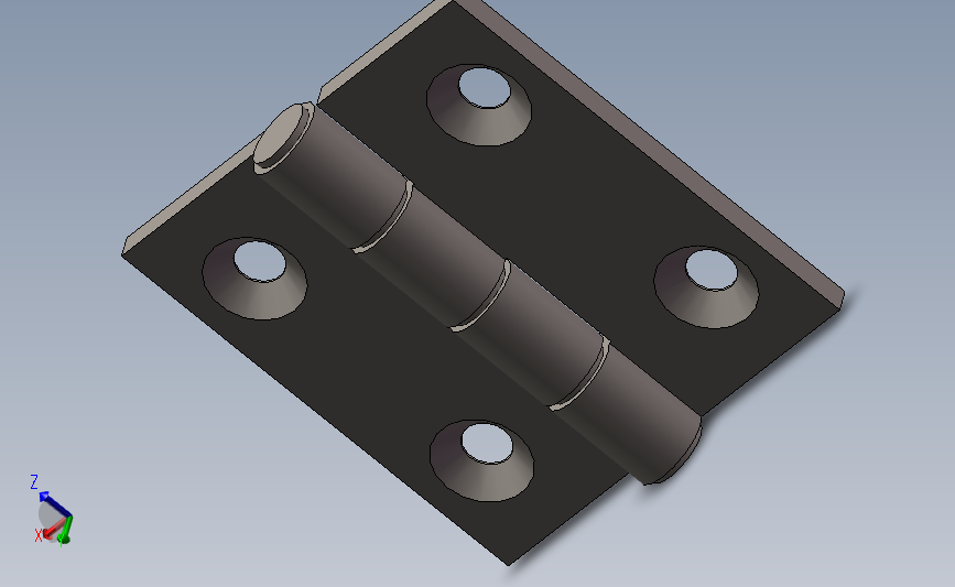 合页_SOLIDWORKS_原创图纸_模型下载 – 懒石网