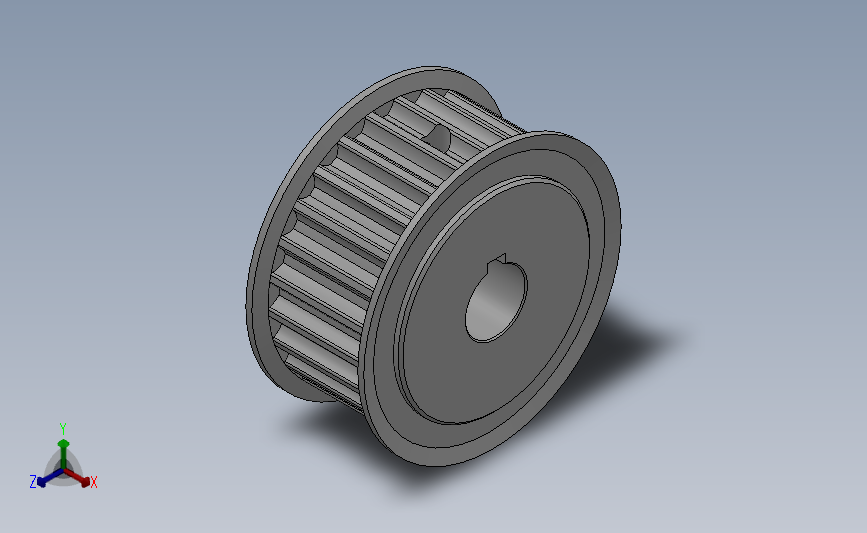 标准型凹顶抛物线型齿同步带轮P5M型[SP5MHK-25-15-dk10-A]_SOLIDWORKS 2018_模型图纸下载 – 懒石网