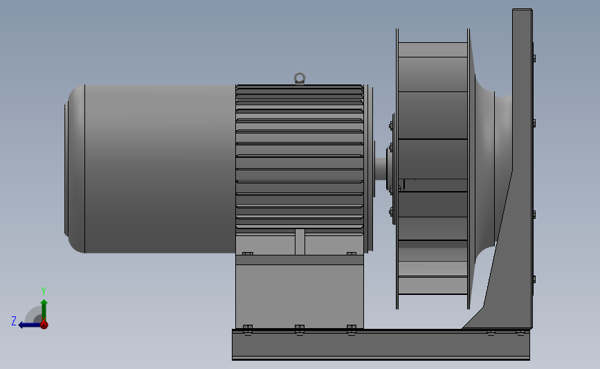 SYWB系列离心风机[SYPB500]亿利达_SOLIDWORKS 2018_模型图纸下载 – 懒石网