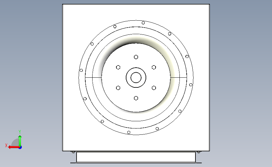 SYWB系列离心风机[SYPB800]亿利达_STEP_模型图纸下载 – 懒石网