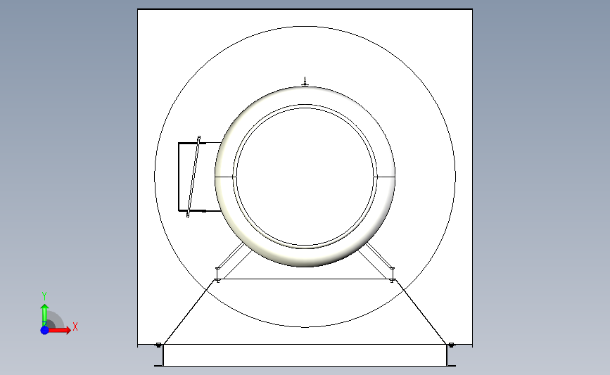 SYWB系列离心风机[SYPB1250]亿利达，_STEP_模型图纸下载 – 懒石网