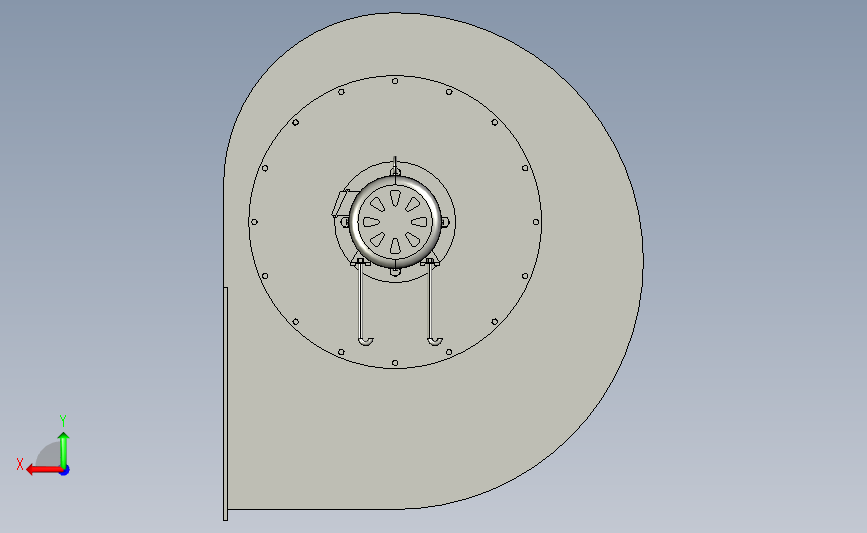 4-72-11A式低压离心通风机[4-72-11A式低压离心通风机-6-Y100L-6(B35)]_STEP_模型图纸下载 – 懒石网