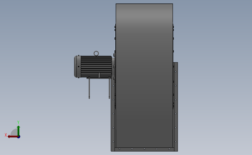 4-79-11型No3-6离心通风机[4-79-11型No3-6离心通风机6-Y100L-6(B35)]_SOLIDWORKS 2018_模型图纸下载 – 懒石网