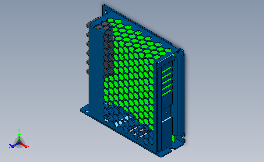 明纬LRS-75-3D_STEP_模型图纸下载 – 懒石网