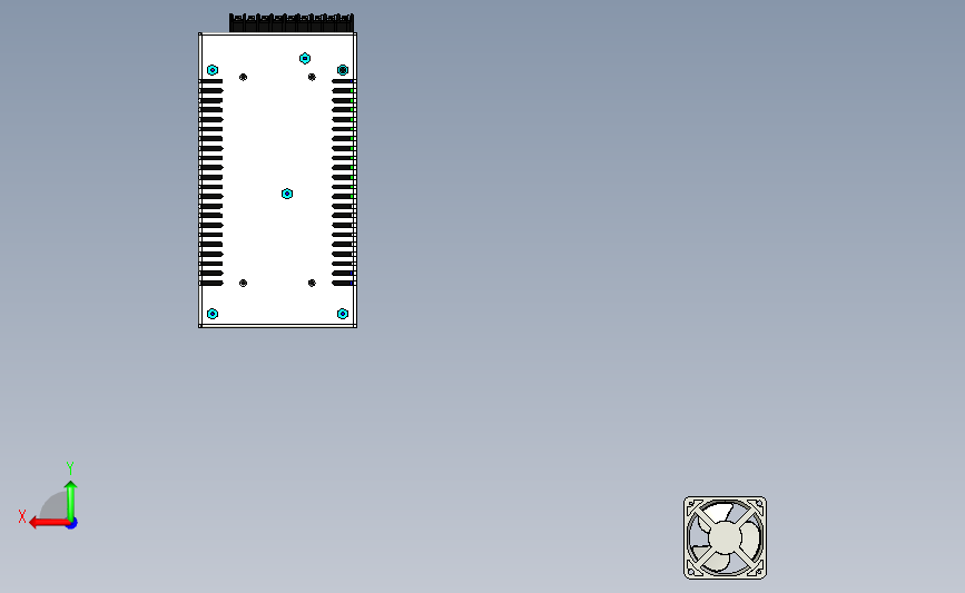 明纬QP-320-3D_STEP_模型图纸下载 – 懒石网