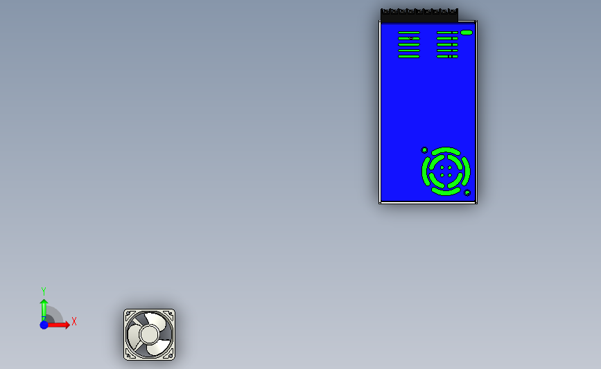明纬QP-320-3D_STEP_模型图纸下载 – 懒石网