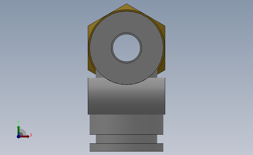 快速接头KJYY型歪螺三通接头[KJY04-M6]_SOLIDWORKS 2018_模型图纸下载 – 懒石网