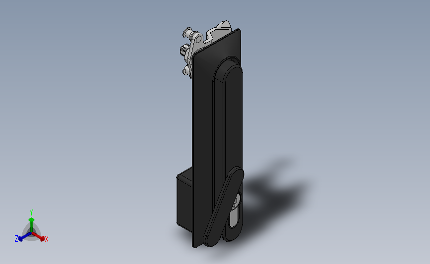 MS839-5[MS839-5-1]锁_SOLIDWORKS 2018_模型图纸下载 – 懒石网