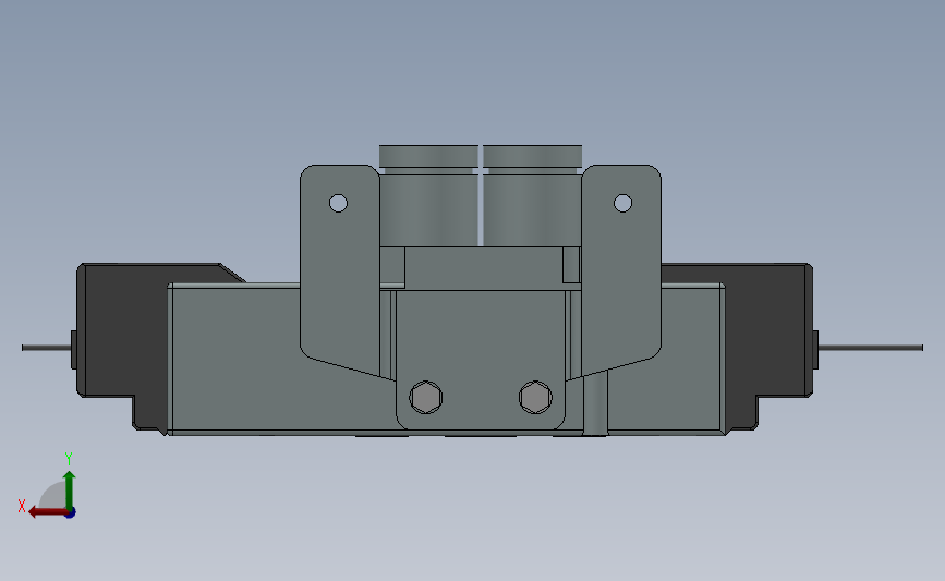 Sy7320 Gd C8 10 双电控直接出线式电磁阀[sy7320 5 Gd 02 C8 F2] Solidworks 2018 模型图纸