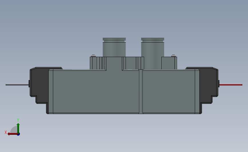 Sy9220 Gd C8 10 双电控直接出线式电磁阀[sy9220 6 Gd 02 C8 F2] Solidworks 2018 模型图纸