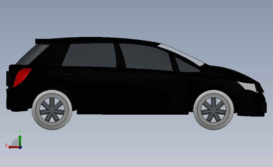 比亚迪E6三维模型_SOLIDWORKS 2017_模型图纸下载 – 懒石网