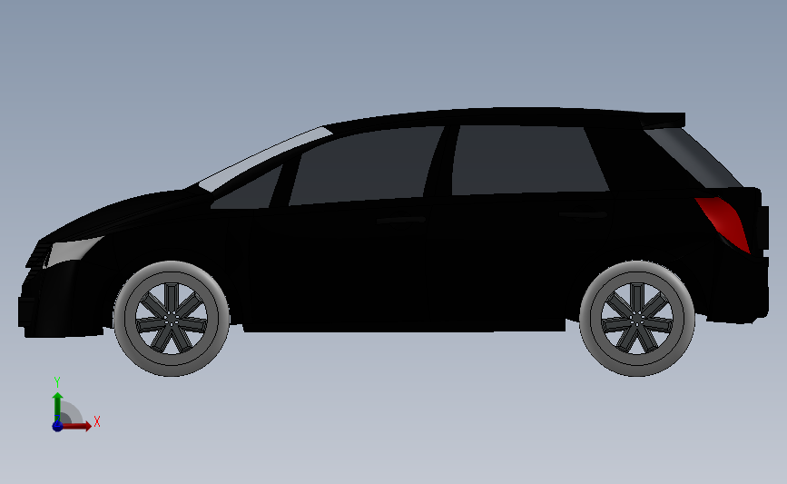 比亚迪E6三维模型_SOLIDWORKS 2017_模型图纸下载 – 懒石网