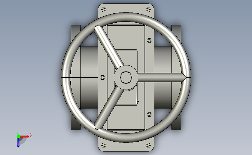 Z41W美标闸阀[65].step_STEP_模型图纸下载 – 懒石网