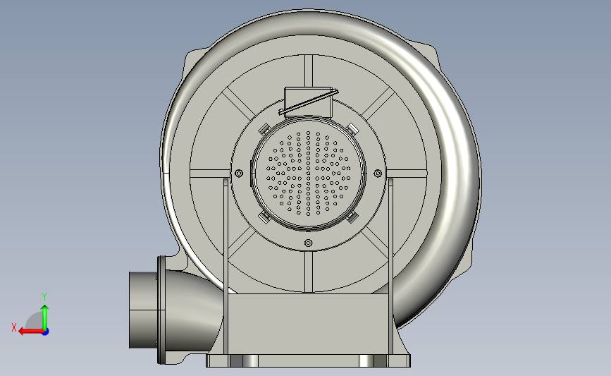 TB150-7.5(TB150-10)透浦式鼓风机[TB150-10].step_STEP_模型图纸下载 – 懒石网