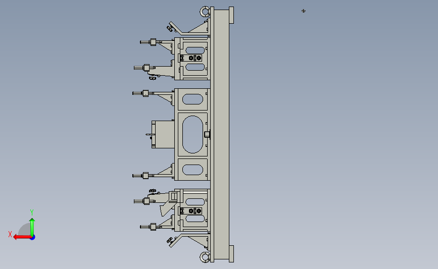 REINF保险杠控制夹具_STEP_模型图纸下载 – 懒石网