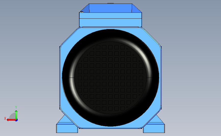 IM B3 H80-180(YE2、YE3)通用电机[YE2-132S1-2-B3].step_STEP_模型图纸下载 – 懒石网