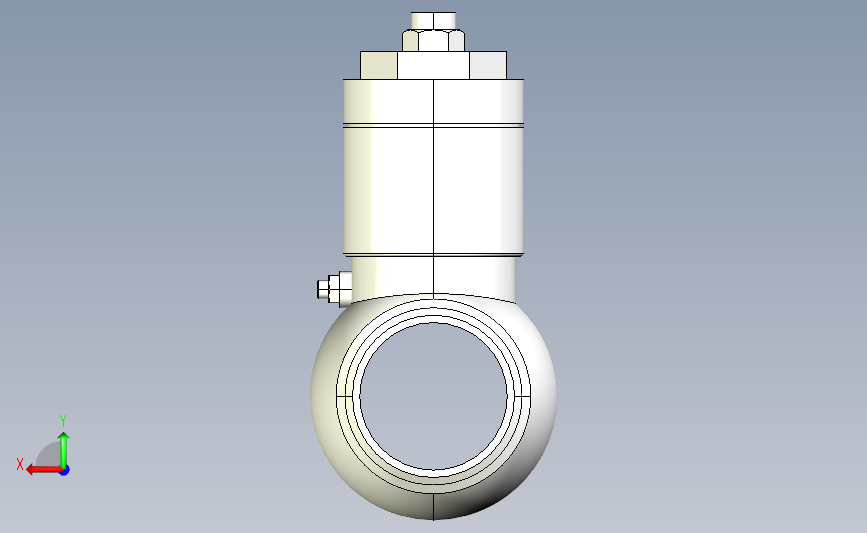 H64Y-1500Lb 电站止回阀[12]_STEP_模型图纸下载 – 懒石网