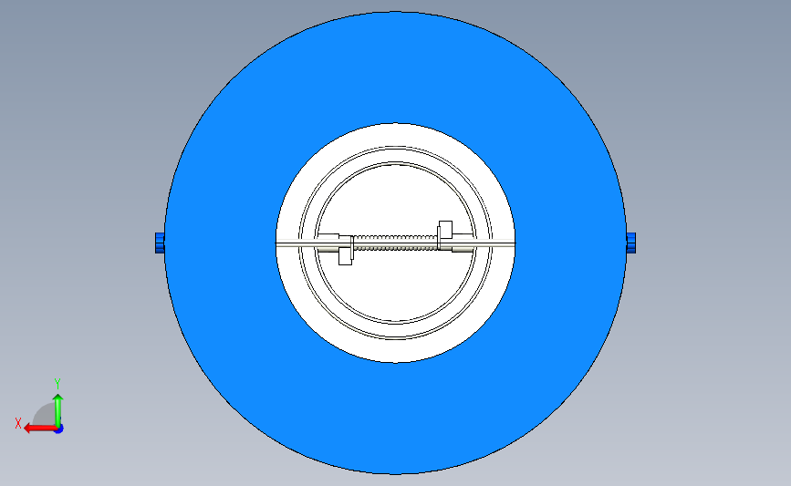 H76H╱Y╱F-PN1.6对夹双板止回阀[H76H]_STEP_模型图纸下载 – 懒石网