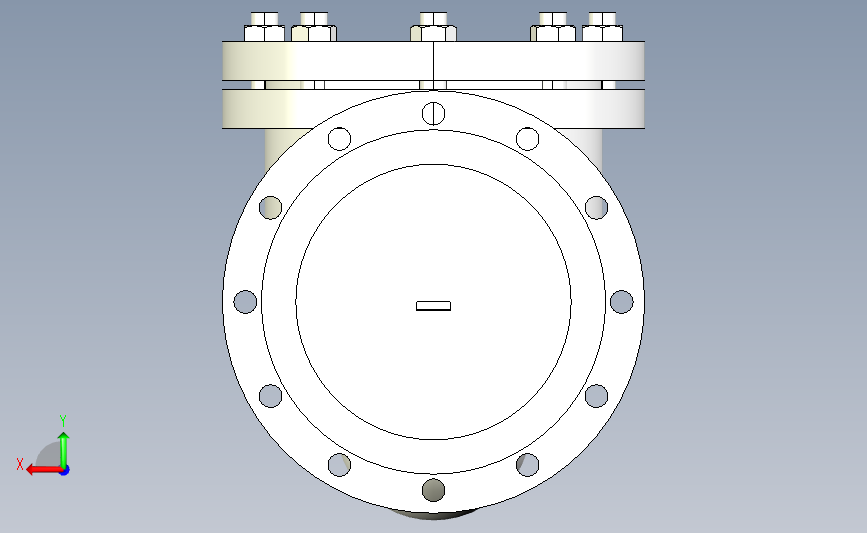 H41H-W-Y-16 升降式止回阀[300].step_STEP_模型图纸下载 – 懒石网