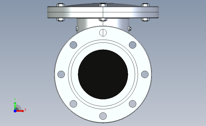 H44T╱W╱X旋启式止回阀[H44W-10]125.step_STEP_模型图纸下载 – 懒石网