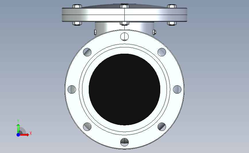 H44T╱W╱X旋启式止回阀[H44W-10]200.step_STEP_模型图纸下载 – 懒石网